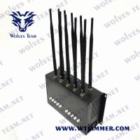 China 10 Bands 30m 20W Network Signal Jammer GPS 3G 4G CDMA for sale