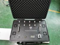 China EIRP 15W GSM 3G 4G 5G Mobile Signal Jammer 100m Handheld for sale