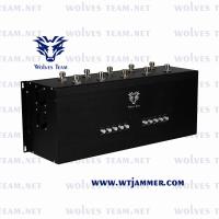 China 35W 3G 4G GSM Cellular Wireless Signal Jammer 50m 16 Bands for sale