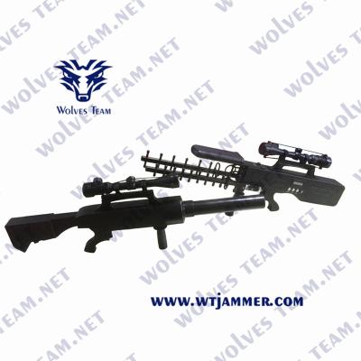 China GPSL1 868Mhz Drone Signal Jammer 1000m Blocking WIFI 2.4G 5.8G for sale