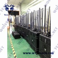 China UMTS LTE Portable GSM Waterproof Bomb Jammer 350W For Police Military for sale