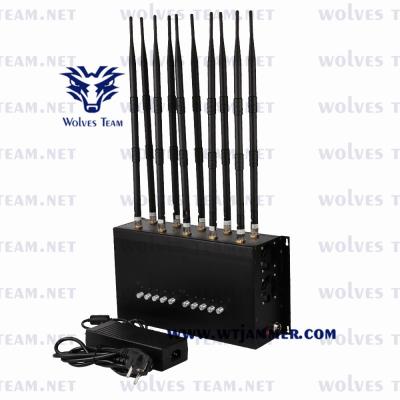 China Desktop Cell Phone Signal Blocking Jammer 3G 4G 5G All band Jammer for sale
