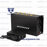 China Indoor 16 bands 3G 4G 5G Cell Phone Jammer Lojack Remote Control All Phone Bands Signal Jammer for sale