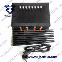 China Portable 8 bands High Power GSM 3G 4G 5G All Cell Phone Signal Jammer for sale