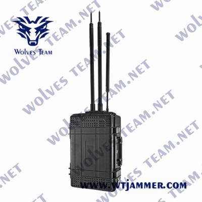 China AC100-240V DC27V Metal Cell Phone Jammer 300W CDMA Aluminum Alloy for sale