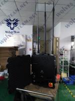 China AC100-240V DC27V Metal Cell Phone Jammer 300W CDMA Aluminum Alloy for sale