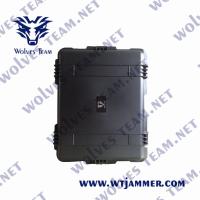 China AC100-240V DC27V Metal Cell Phone Jammer 300W CDMA Aluminum Alloy for sale