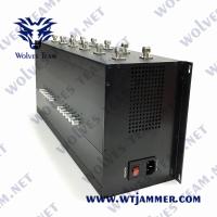 China 12 Channels 36W Military Bomb Jammer GSM 3G WIFI 5.8G Mobile Phone Jammer for sale