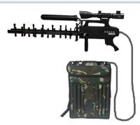 China WIFI GPS 8AH Anti Drone Jammer DC-24V Lightweight 15W Portable for sale