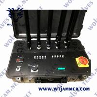 China 894MHZ CDMA Portable Signal Jammer PCS DCS 220W Cell Phone Signal Jammer for sale