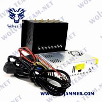 China 8 Channels 240VAC WiFi LoJack Jammer 50m UHF VHF  3G 4G 5G GPS for sale