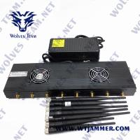 China 3G 4G 5G GSM Lojack Mobile Phone Blocker AC100V 35W GPS VHF UHF Jammer for sale