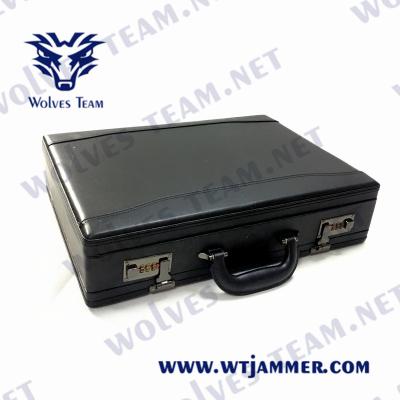 China 25W Suitcase Uav Anti Drone Jammers WIFI 2.4G 5.8G GPS Drone Scrambler for sale