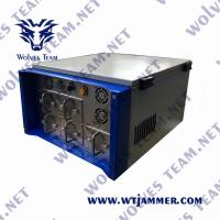 China Military WIFI 5.8G GPS Anti Drone Jammers 600W RF Signal Drone Jammer for sale