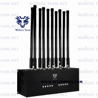 China 10 Bands GSM CDMA Portable Mobile Jammer WIFI GPS Lojack Signal Jammer for sale