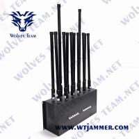 China GSM DCS 3G 4G Lojack Mobile Signal Blocker 60W WIFI GPS RF Jammer for sale