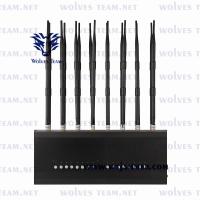 China GSM CDMA 35W Cell Phone Signal Jammer 16 Antennas GPS Lojack RF for sale