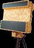 China Metal Air Surveillance Radar 12ghz-18ghz Detection Tracking 2500 Meters for sale
