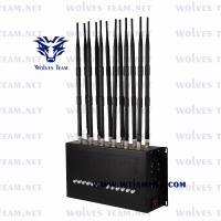 China GPS Lojack 160w 100m GSM Phone Jammer 16 Bands 3G 4G 5G For Meeting Room for sale