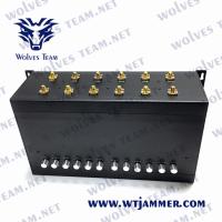 China DCS GSM GPS WIFI 50m Cell Phone Signal Jammer 3G 4G 5G 10 Antennas UHF VHF for sale