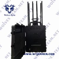 China 8 Antennas Bomb Signal Jammer 300 Watts VHF UHF For VIP Security for sale