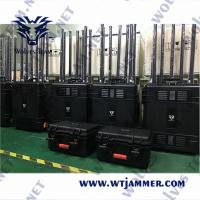 China 8 Antennas Bomb Signal Jammer 300 Watts VHF UHF For VIP Security for sale