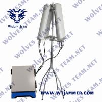 China 800 Watt DCS PCS Cell Phone Jammer 3G 4G 5G Wifi CDMA GSM for sale