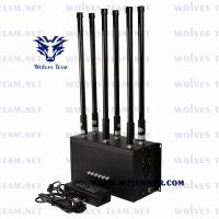 China CDMA GSM WiFi Lojack signal Jammer 80m 10W UHF VHF  3G 4G 5G for sale
