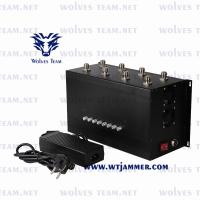China CDMA GSM WiFi Lojack signal Jammer 80m 10W UHF VHF  3G 4G 5G for sale