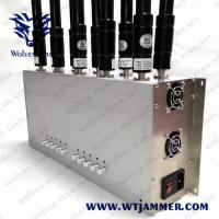 China 3200-3600MHz Cellular Signal Jammer GPS Lojack 3G 4G 5G VHF UHF 5G for sale
