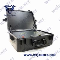 China 360W GSM WIFI 5.8G Portable Signal Jammer GPS Cell Phone 6 Channels for sale