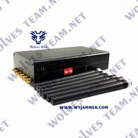 China Synthesized 2W Portable GPS Jammer L1 L2 L3 L4 L5 GPS 5 Antennas for sale