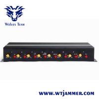 China GSM WIFI Wireless Signal Jammer DCS PHS 16W  Portable Aluminum Box for sale