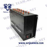 China GSM CDMA 240VAC Lojack Jammer 12 Band VHF UHF 24W For Cell Phone for sale