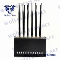 China GSM CDMA 240VAC Lojack Jammer 12 Band VHF UHF 24W For Cell Phone for sale