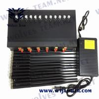 China GSM CDMA 240VAC Lojack Jammer 12 Band VHF UHF 24W For Cell Phone for sale
