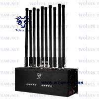 China Adjustable Power Multiband Signal Jammer CDMA GSM PCS 3G GPS DC5V for sale