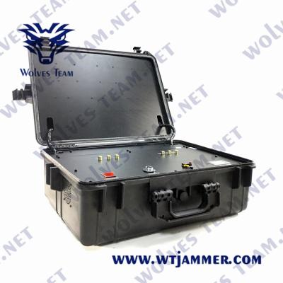 China PCS DCS Cellphone Signal Jammer 300W 8 Channels GSM CDMA for sale