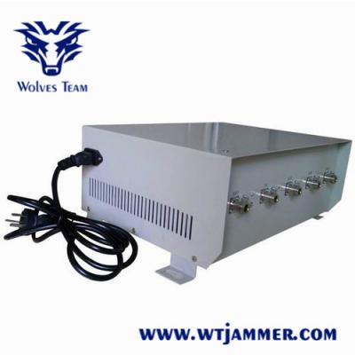 China AC220V 75W Cell Phone Scrambler High Gain For CDMA GSM 3G 4G LTE for sale