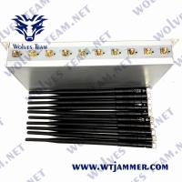 China CDMA GSM Cellular Signal Jammer 10W UHF VHF 3G 4G 5G 240VAC WiFi for sale