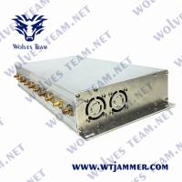 China CDMA GSM Cellular Signal Jammer 10W UHF VHF 3G 4G 5G 240VAC WiFi for sale