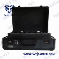 China 300 Watt Bomb Signal Jammer CDMA GSM AC240V 8 Channels For Police for sale