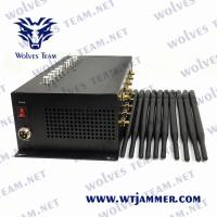 China 80W Mobile Phone Jammer CDMA GSM DCS 3G 4G 5G AC240V DC5V 12A for sale