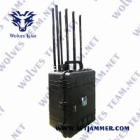 China GSM WIFI Portable Signal Jammer GPS VHF UHF 3G 4G 5G 12 Bands 1200W for sale