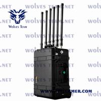 China 5000 Meters Anti Drone Jammers 150W GPS Signal Uav Drone Jammer for sale