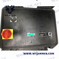 China Portable GSM Mobile Phone Jammer 500W 3G 4G 5G Spare Battery CDMA for sale