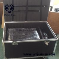 China Portable GSM Mobile Phone Jammer 500W 3G 4G 5G Spare Battery CDMA for sale