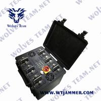 China 700–6000MHz Wireless Signal Jammer Aluminum Alloy Lojack RF for sale