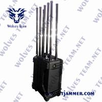 China 1000W IED Bomb Jammer 20MHz-6000MHz WLAN WiFi 2.4g Wireless Network for sale