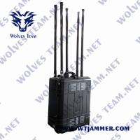 China CDMA PCS Portable Signal Jammer 3G 4G LTE 4G Wimax 5G WIFI 1200W 1000m for sale